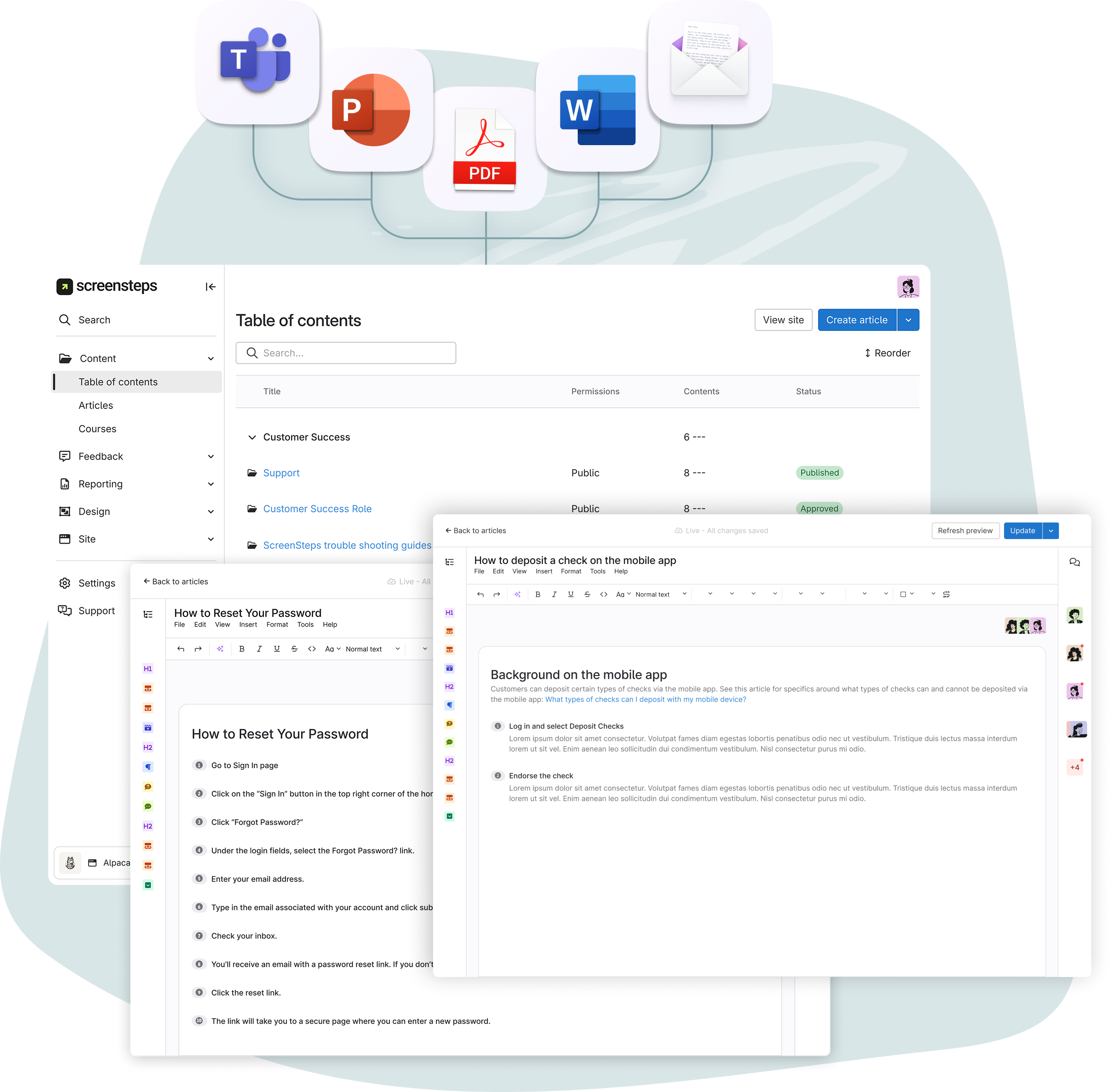 Knowledge Ops Platform for Employee Training & Support | ScreenSteps